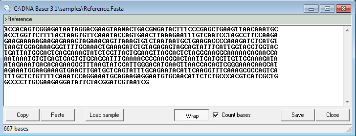 DNA Sequence Assembler|DNA sample viewer. Chromatogram viewer and editor. Open ABI, SCF, FASTA ...